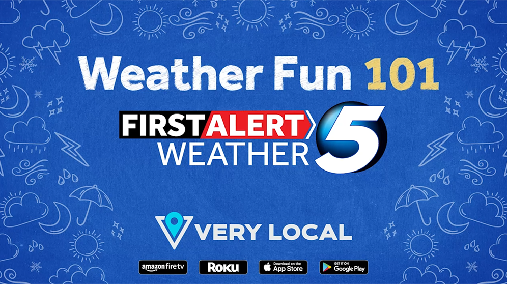Weather Fun 101 with KOCO 5 First Alert Weather streaming on Very Local
