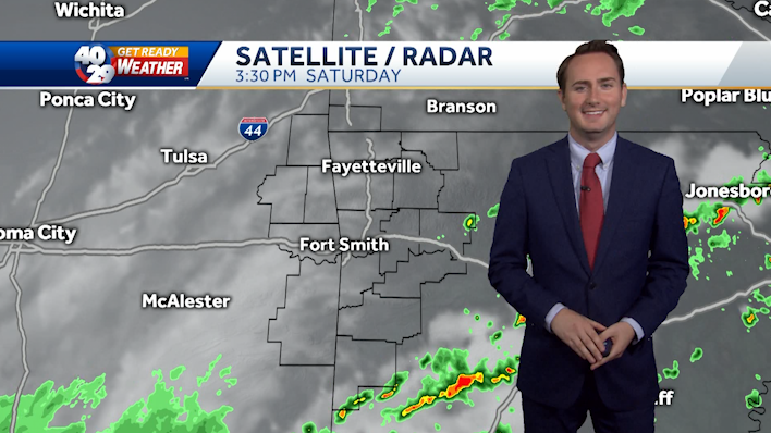 Cloudy with nice temperatures on Sunday