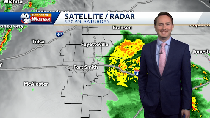 Showers & storms possible Sunday night