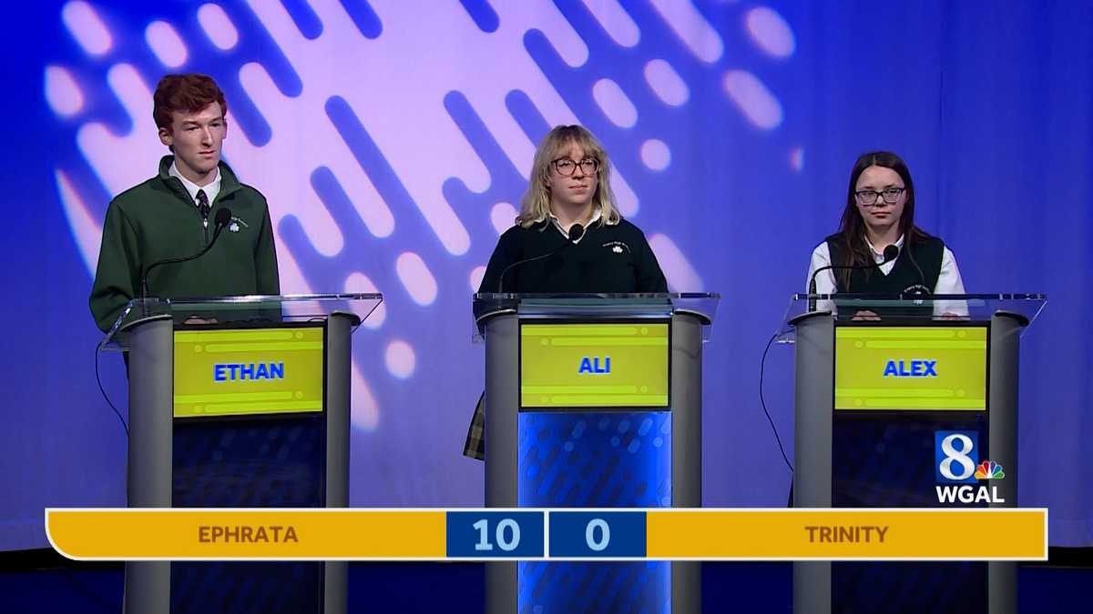 WGAL 8 Brain Busters: Ephrata vs Trinity