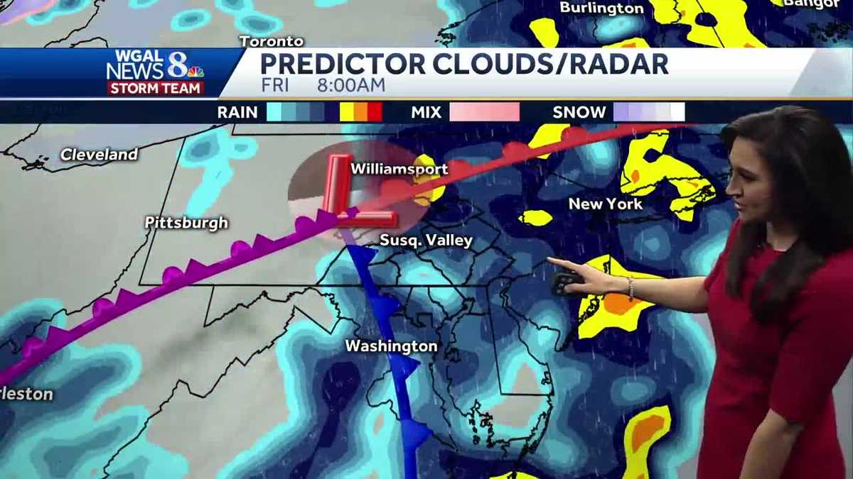Temps headed for 50s