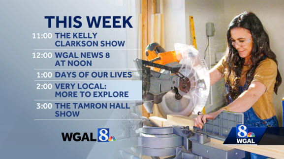 WGAL to have programming changes this week