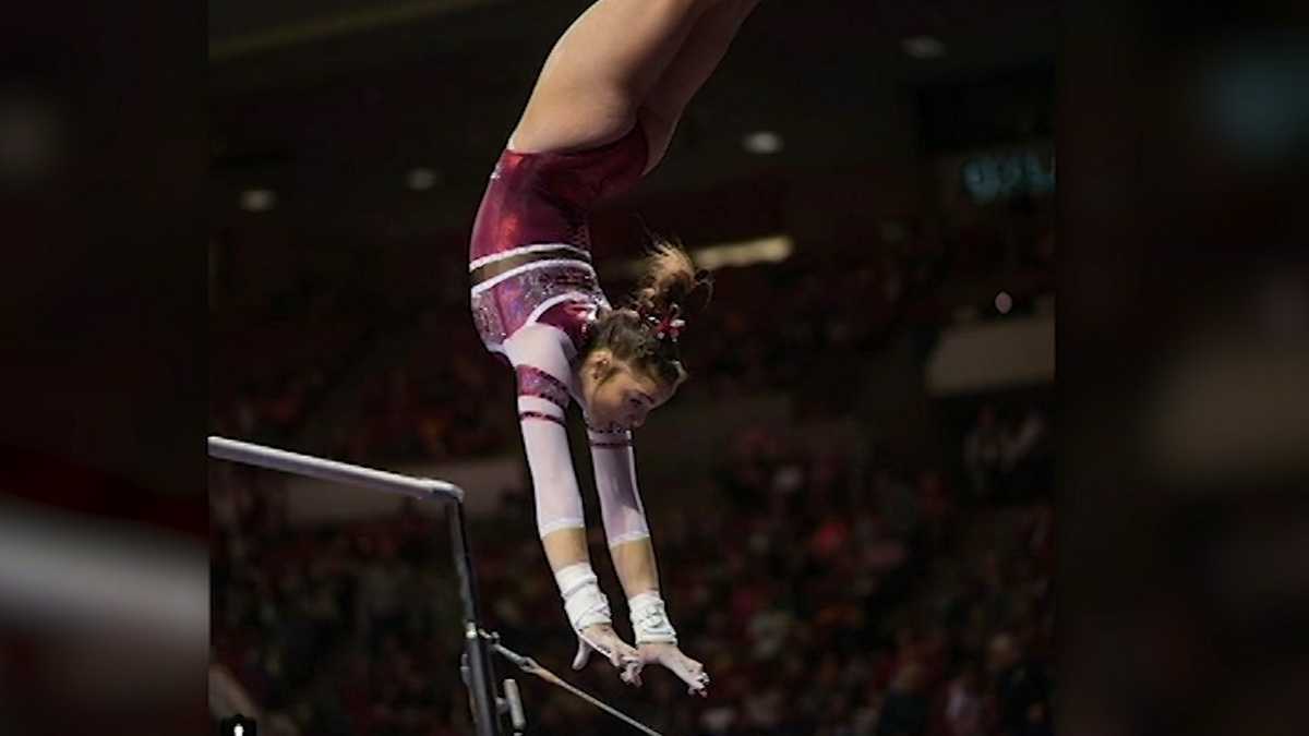 College gymnast reveals sexual abuse at age 15 by former USA gymnastics ...