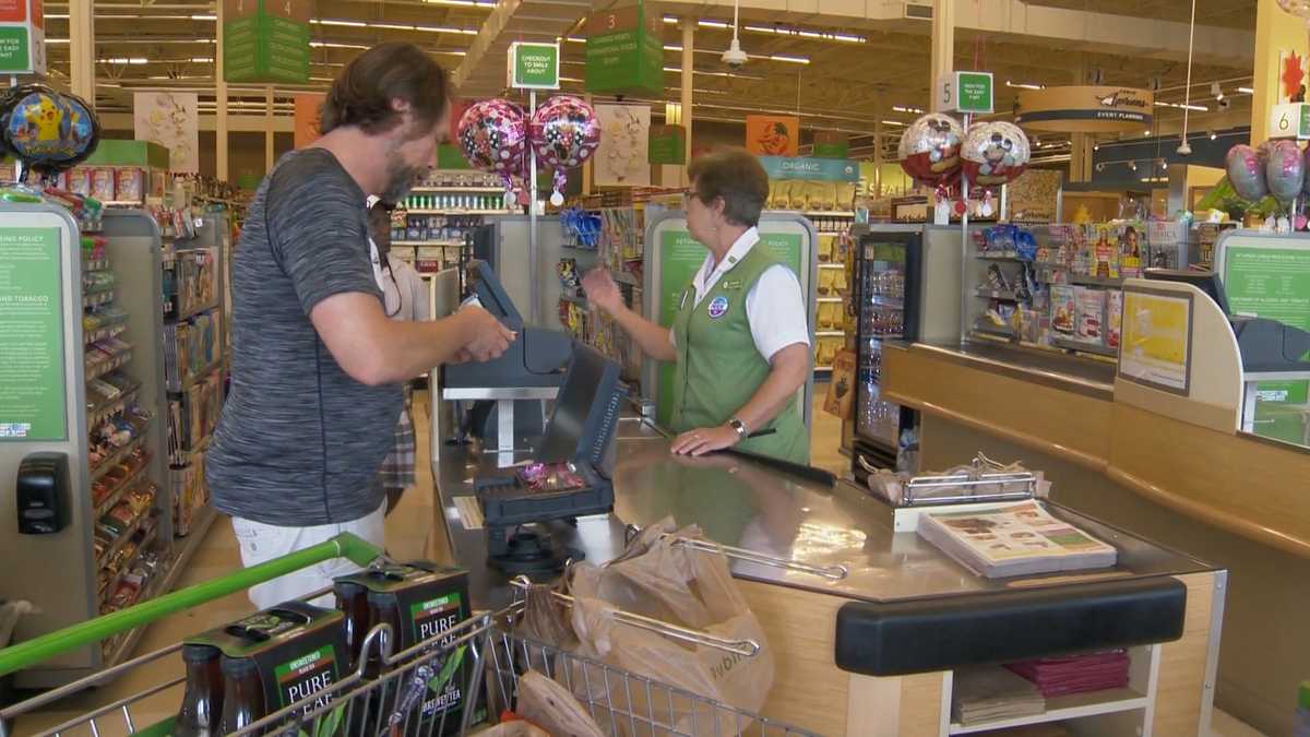 Teacher changes careers to become full time grocery shopper
