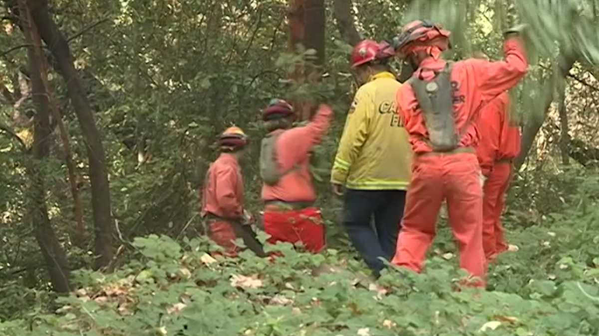 Inmates volunteer to help fight California wildfires