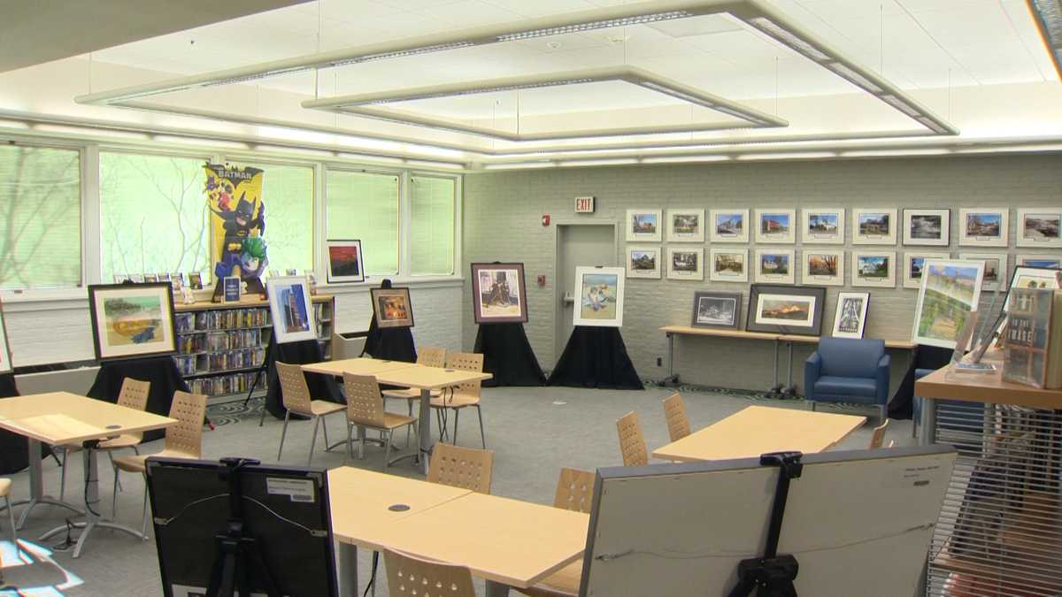 Art can be checked out like books at this Maryland library