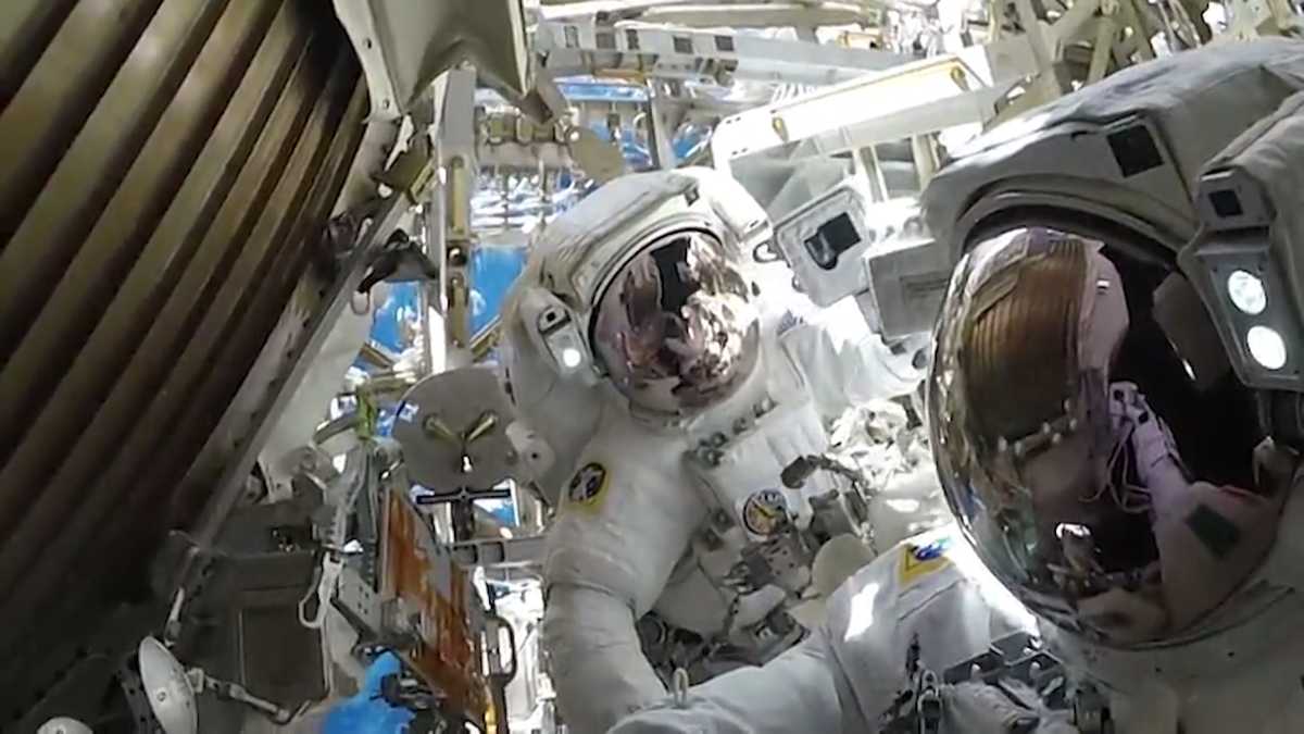 Astronaut speaks on returning to Earth during a pandemic