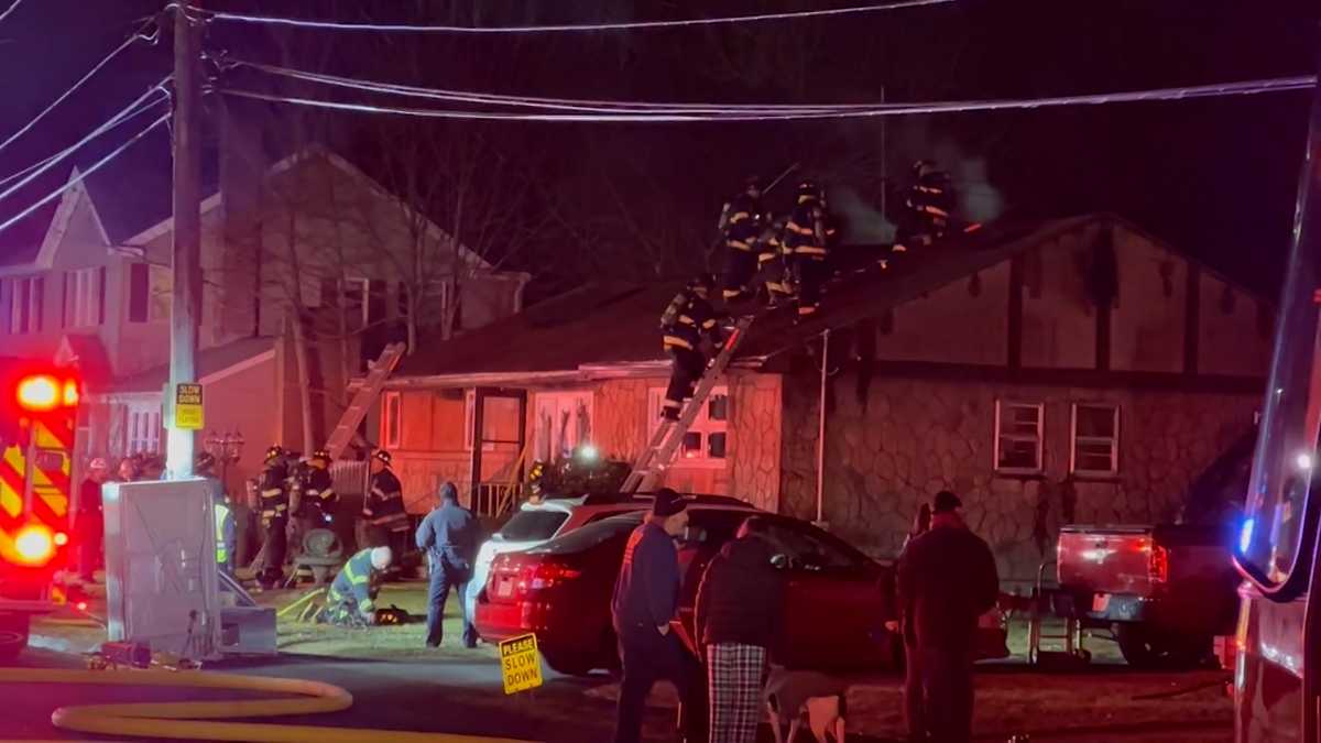 Woburn firefighter injured during 2-alarm house fire
