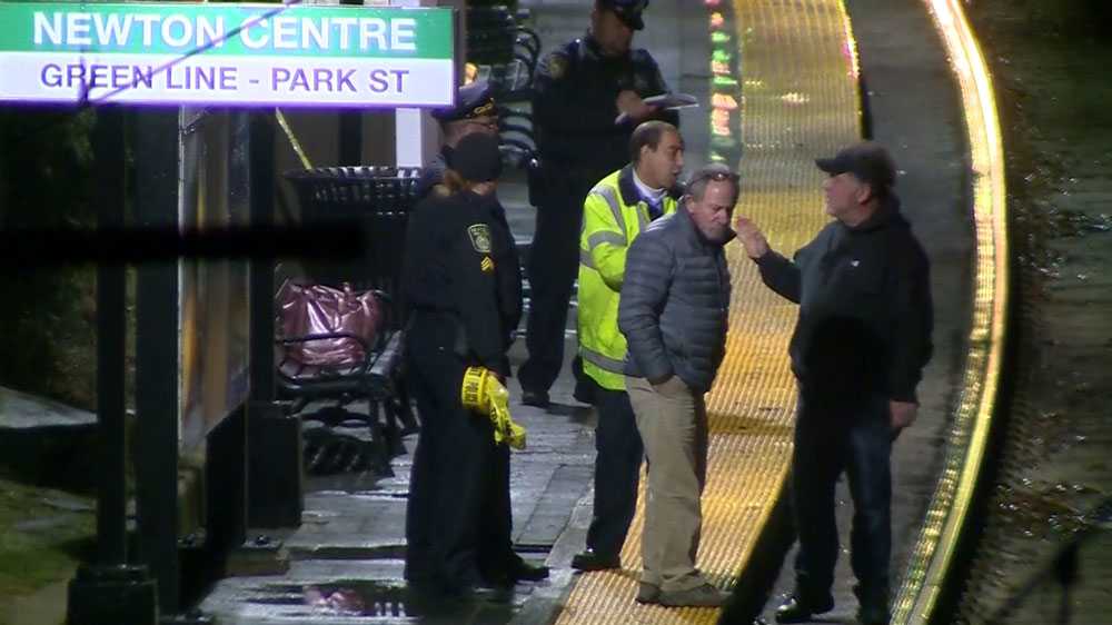 Woman Struck By Green Line Train At Mbta Station In Newton