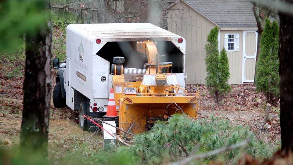 Landscaper loses part of leg in wood chipper mishap on Cape Cod