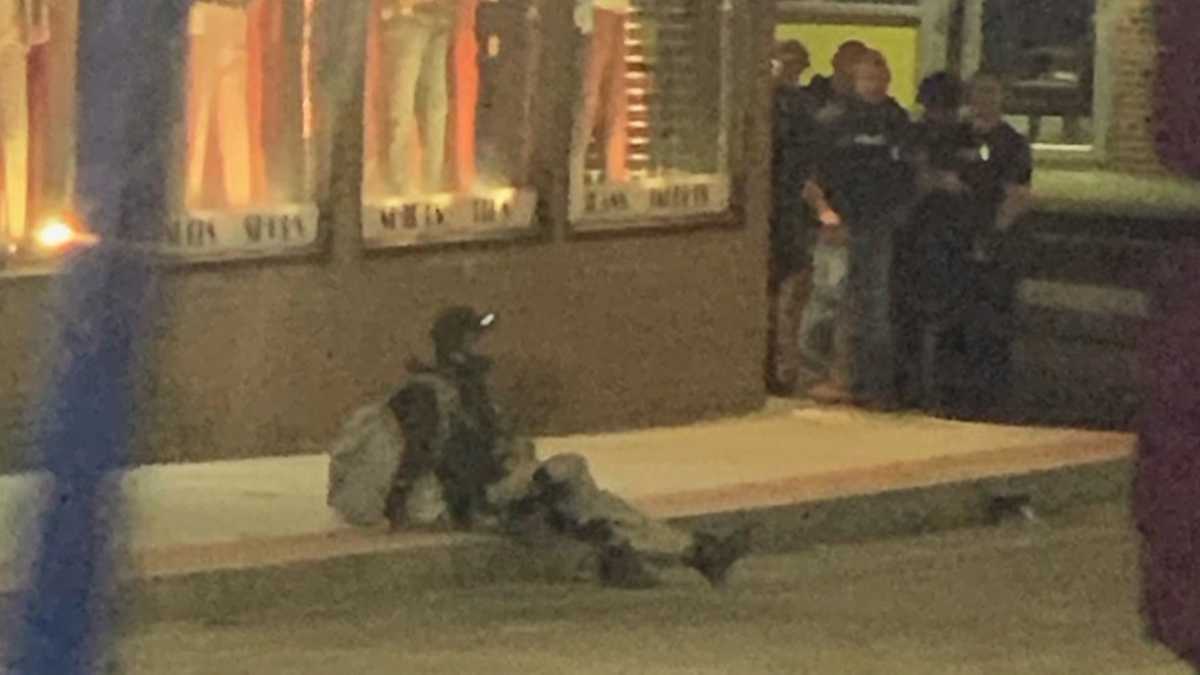 Witness photo shows scene before deadly Worcester police shooting