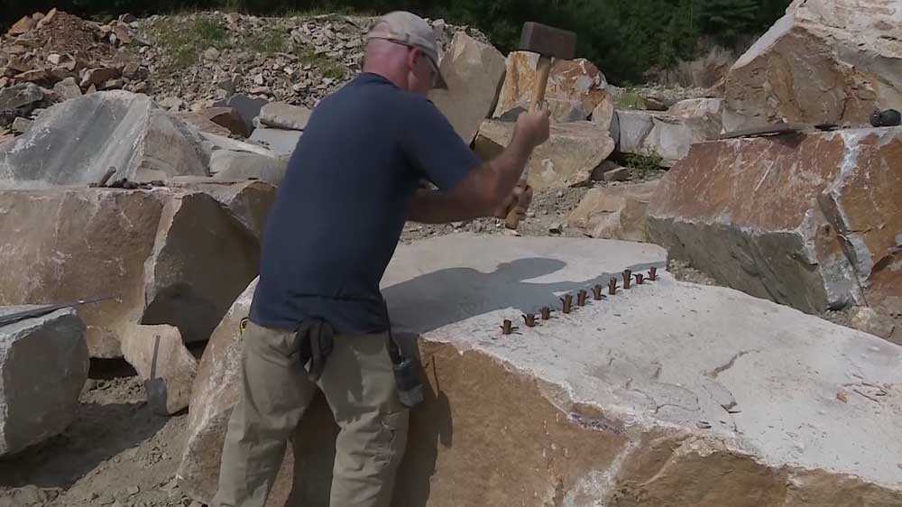 Bay State's oldest quarry producing unique granite