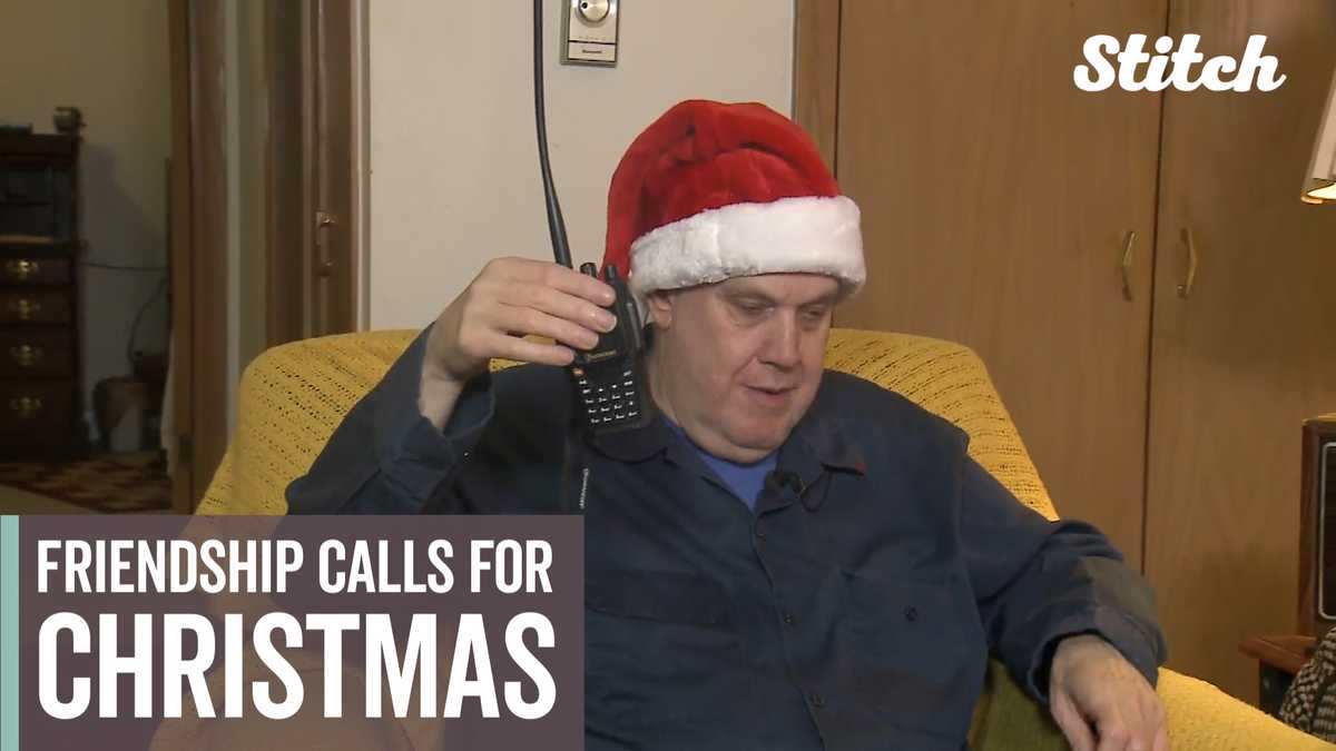 Friendship comes calling for blind ham radio operator on Christmas