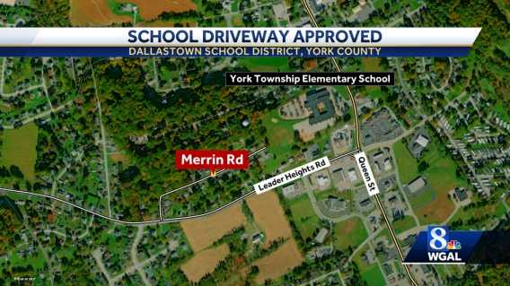 New driveway to York County school has residents concerned