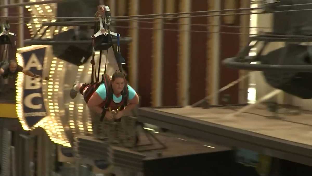 WATCH: Zip line applicants experience unforgettable job interview