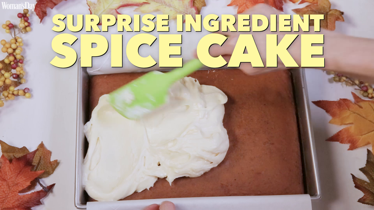 Yum: Surprise ingredient spice cake