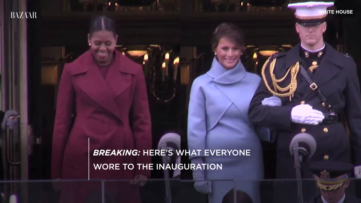 Here’s what Melania, Michelle and more wore to Trump's inauguration